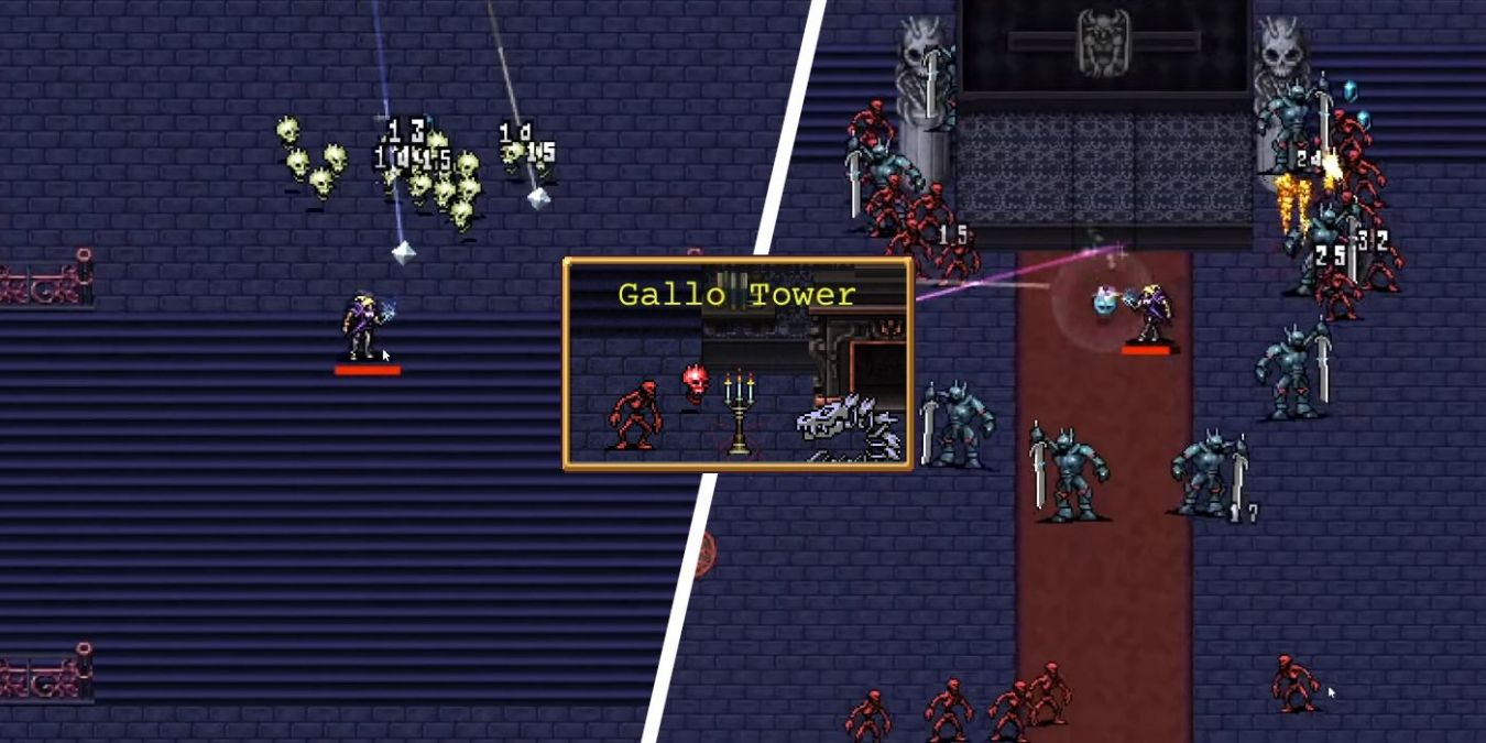 Как открыть этап Gallo Tower в Vampire Survivors