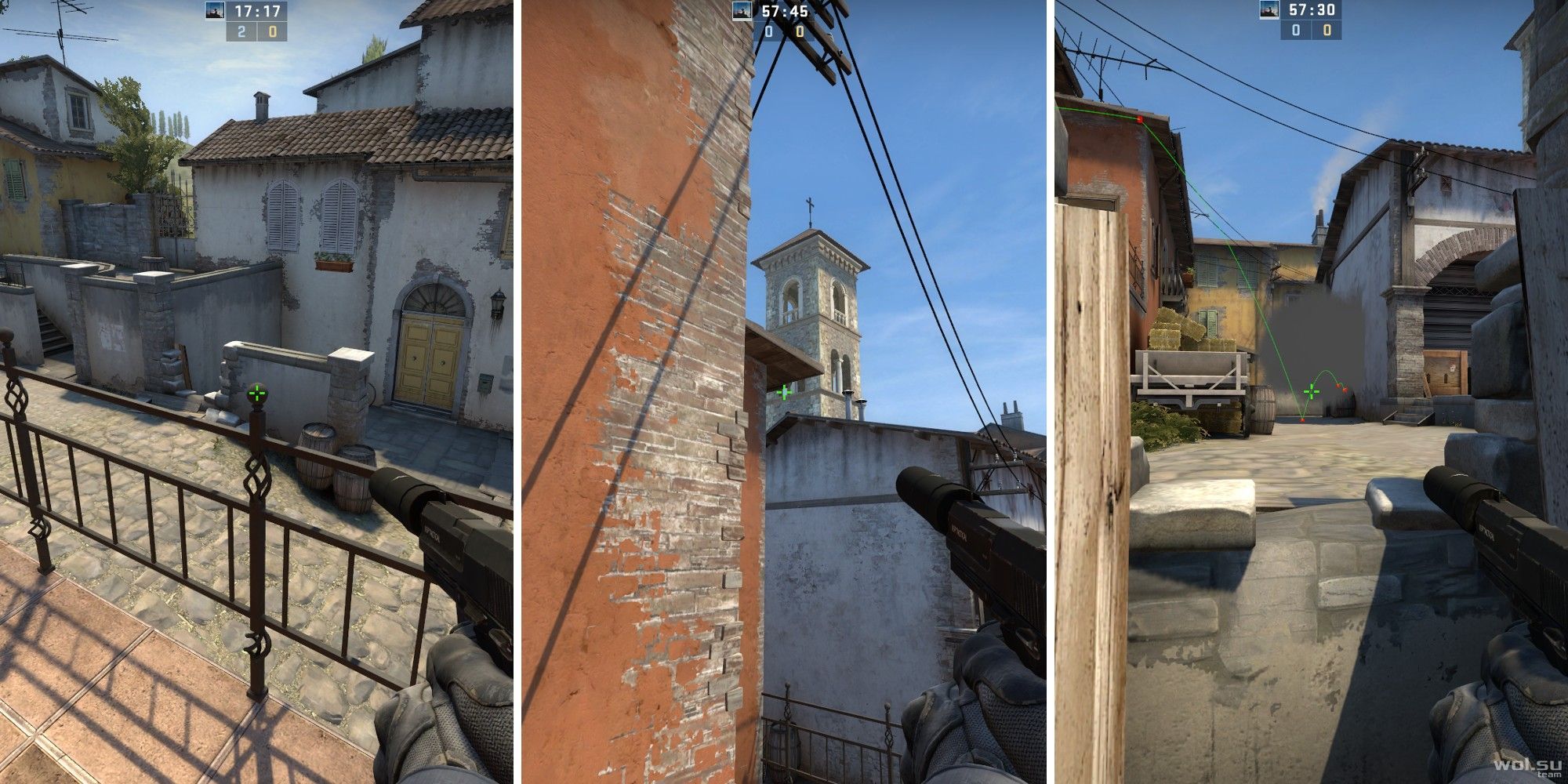 11 лучших смоков на Inferno в CS:GO